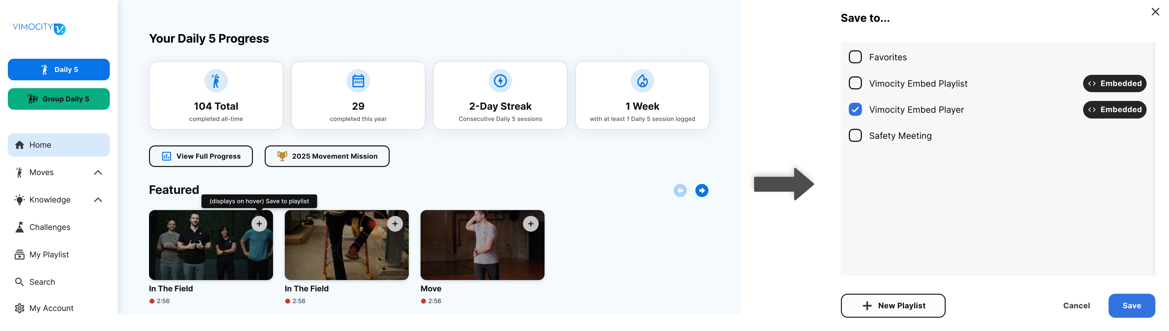 Embed Playlist Guide – Vimocity