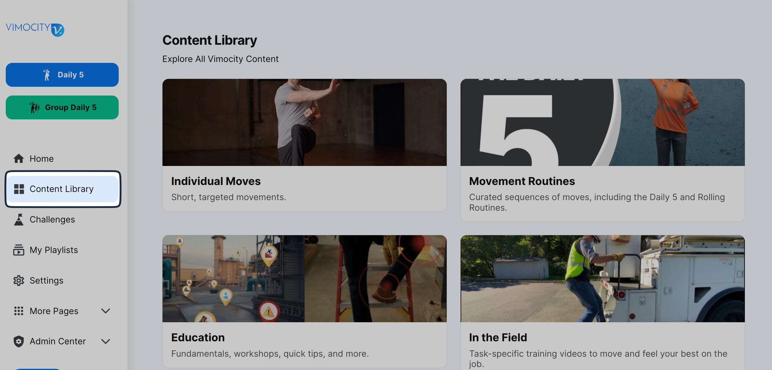 Content Library: Your One-Stop Hub for Safety and Movement Resources ...