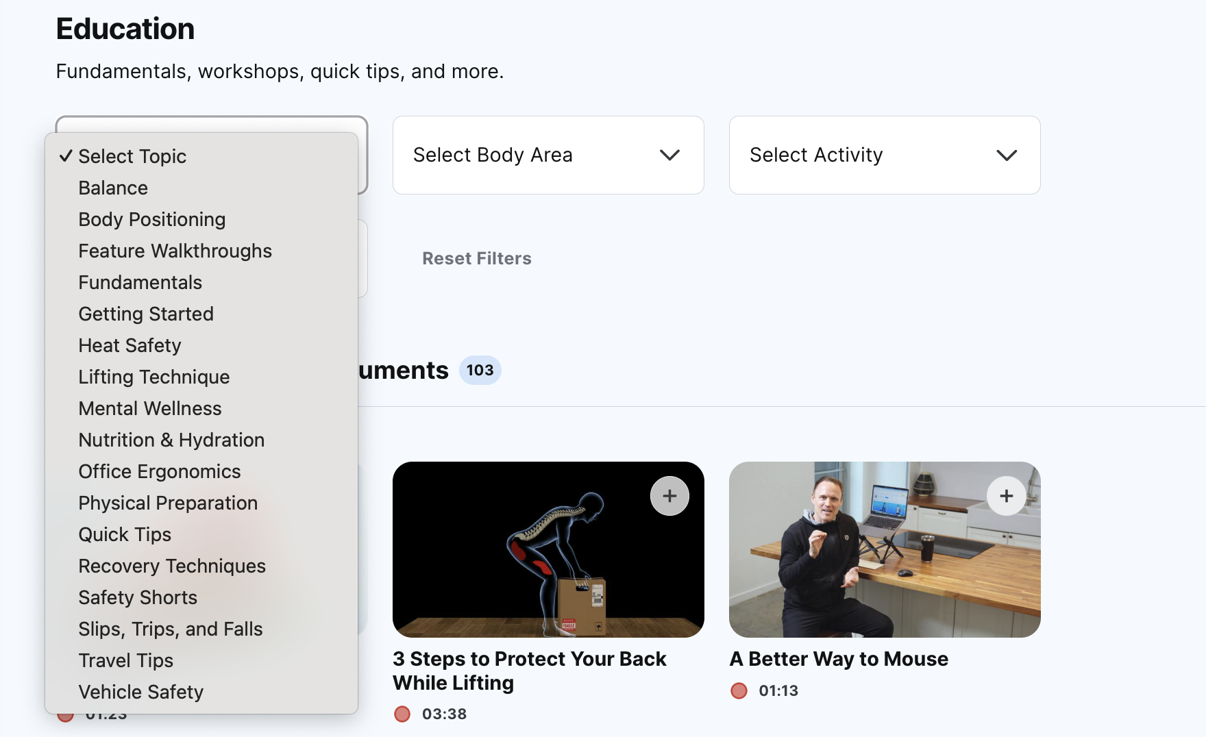 Content Library: Your One-Stop Hub for Safety and Movement Resources ...